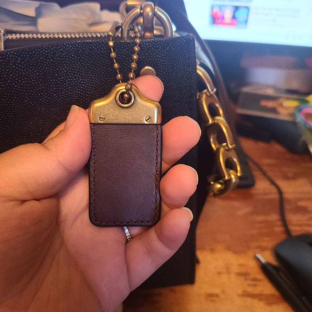 Coach Rogue 25 Shoulder Bag In Black With C Chain Str… - Gem